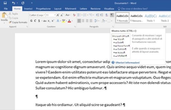 Come Andare a Capo su Word Senza Creare Nuovo Paragrafo